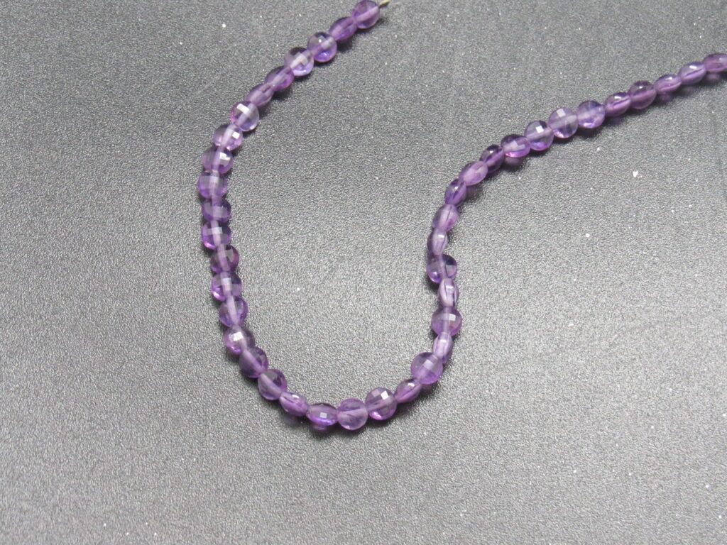 Amethyst Coins, 5 mm - Julie's Xpressions